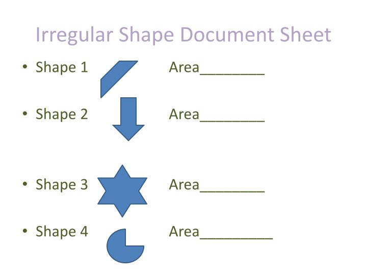 PPT - Finding The Area Of Irregular Figures PowerPoint Presentation ...