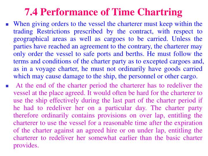 PPT - CHAPTER TWO CHARTERING PROCEDURE AND PRACTICE PowerPoint ...