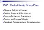 PPT - APQP - CP - QFD PowerPoint Presentation - ID:187077