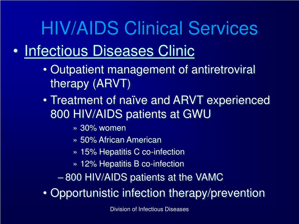 PPT - Division of Infectious Diseases Department of Medicine PowerPoint ...