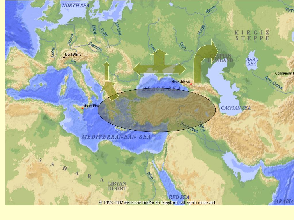 PPT - History of the Turkic speaking peoples in Europe before the ...