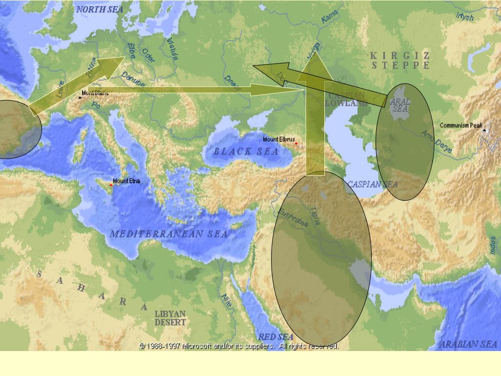 PPT - History of the Turkic speaking peoples in Europe before the ...