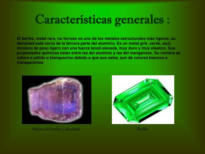 PPT - Berilio PowerPoint Presentation - ID:188051