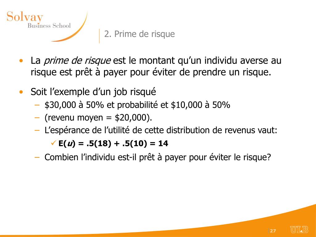 PPT - Les aspects économiques de l’assurance PowerPoint Presentation ...