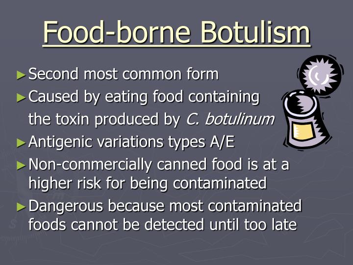 PPT - Clostridium botulinum and Botulism PowerPoint Presentation - ID ...