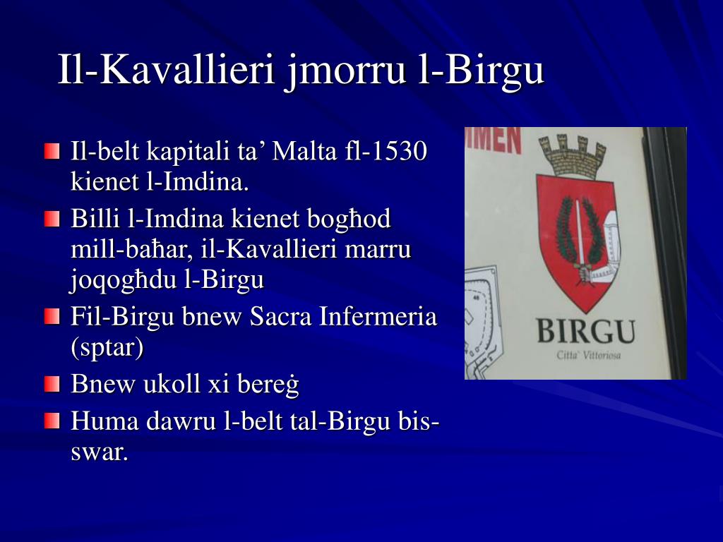PPT - L-Ewwel Snin tal-Kavallieri ta’ San Ġwann f’Malta PowerPoint ...