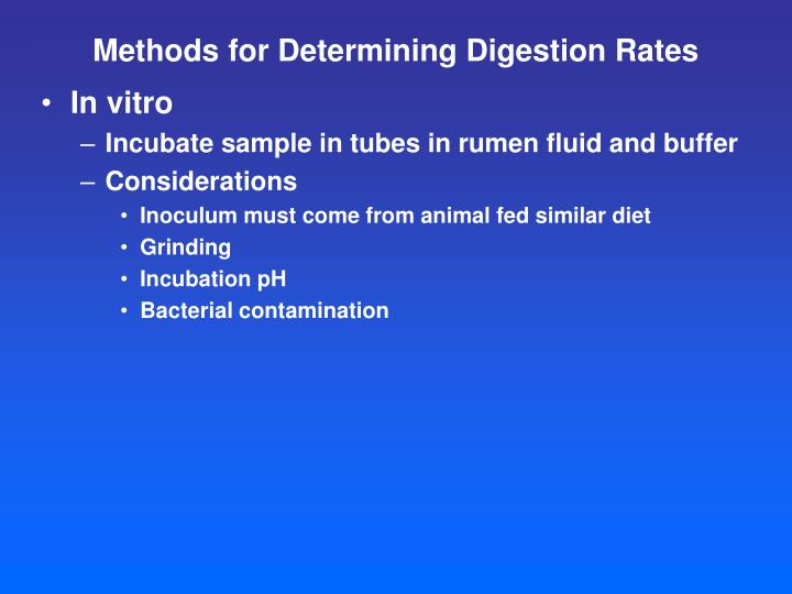 PPT - Digestion Kinetics in Ruminants PowerPoint Presentation - ID:191587