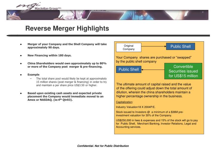 PPT - The Reverse Merger Process PowerPoint Presentation - ID:192088
