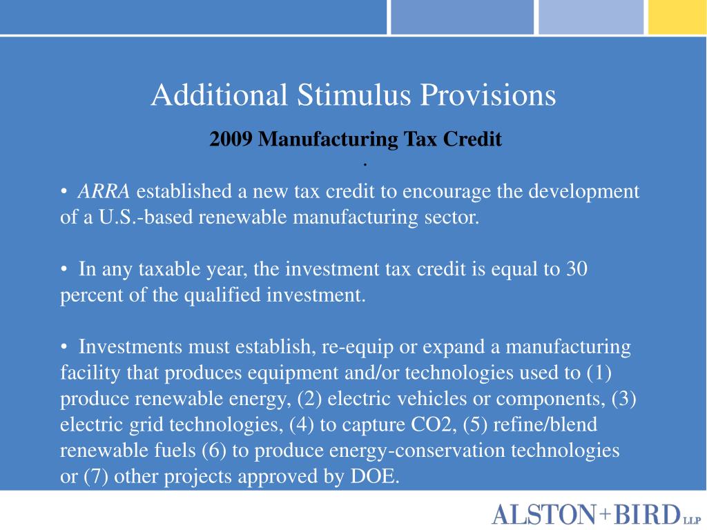 PPT - Renewable Energy Projects: The Economic Crisis and Federal ...