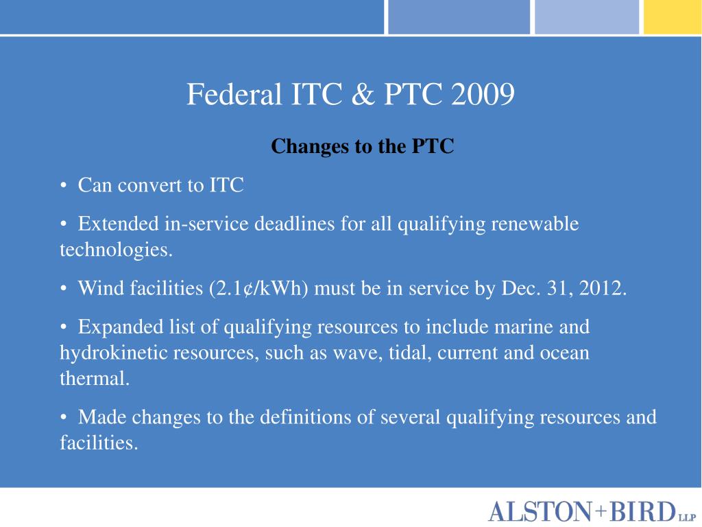 PPT - Renewable Energy Projects: The Economic Crisis and Federal ...