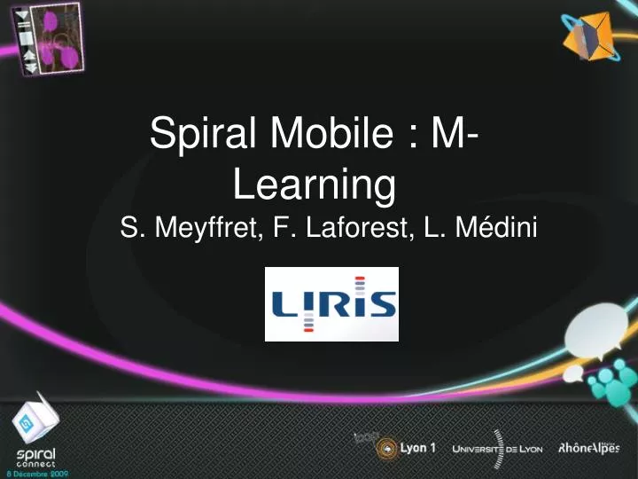PPT - Spiral Mobile : M-Learning PowerPoint Presentation, free download ...