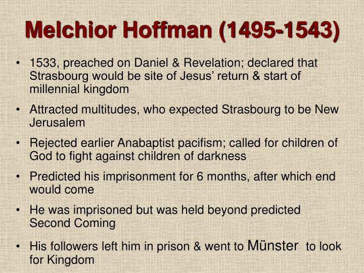 PPT - The Anabaptists PowerPoint Presentation - ID:192898