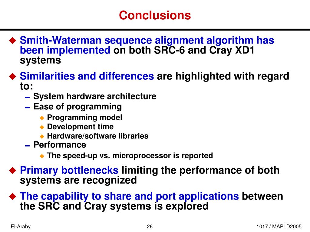 Ppt Efficient Implementation Of A String Matching Algorithm For Src And Cray Reconfigurable 3609