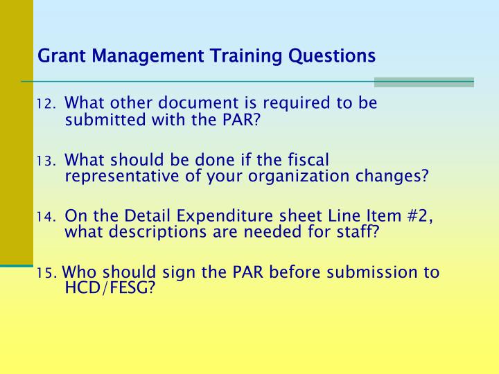 PPT - Federal Emergency Shelter Grant 2009 Grant Management Training ...