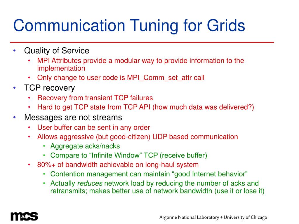 Ppt Mpi—the Best High Performance Programming Model For Clusters And Grids Powerpoint