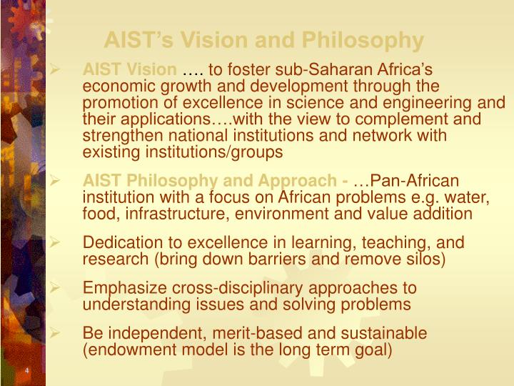 PPT - African Institutes of Science & Technology PowerPoint ...
