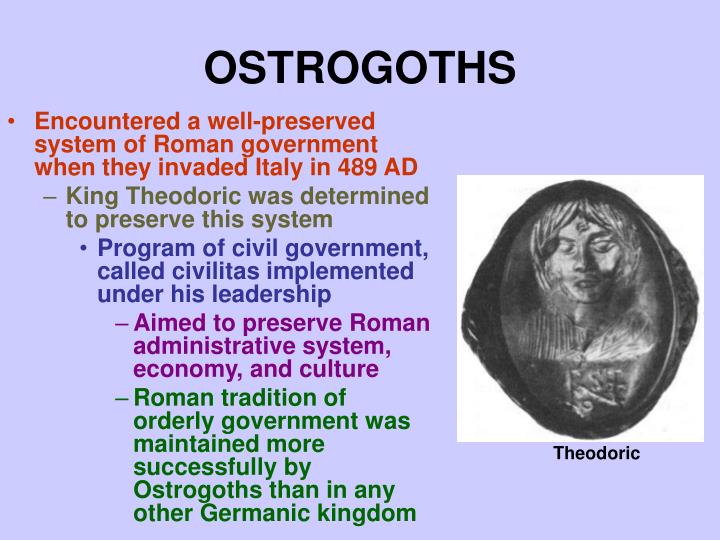 PPT - OSTROGOTHS PowerPoint Presentation, free download - ID:197106