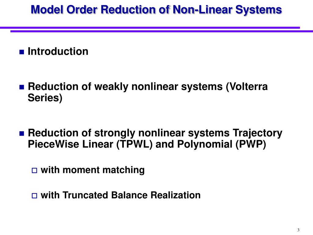PPT - Introduction to Model Order Reduction PowerPoint Presentation ... PPT - Introduction to Model Order Reduction PowerPoint Presentation ...