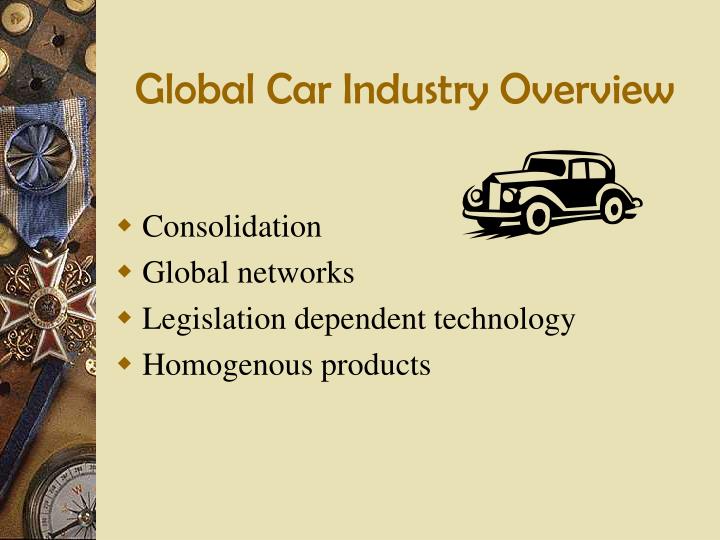 PPT - Global Car Industry Overview PowerPoint Presentation, free ...