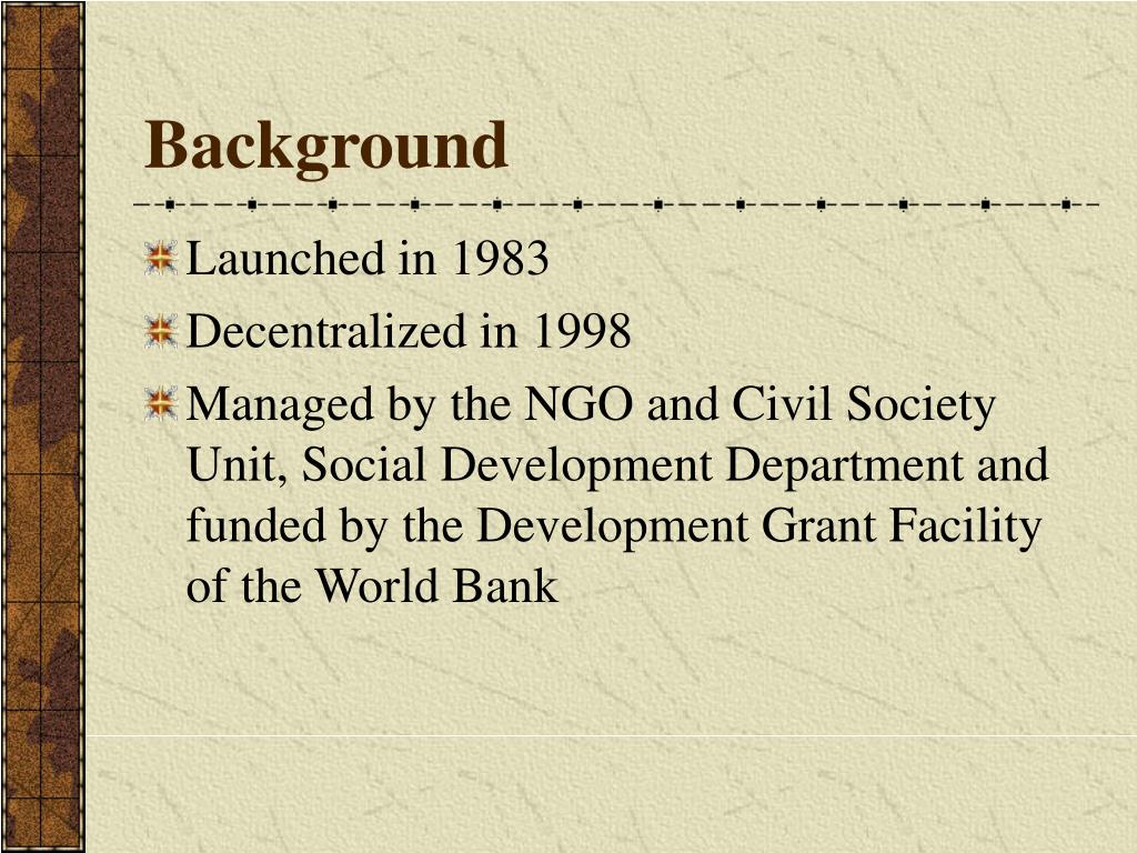 PPT - World Bank Small Grants Program PowerPoint Presentation, free ... PPT - World Bank Small Grants Program PowerPoint Presentation, free ...
