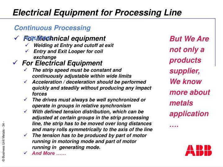 PPT - ABB in Metals PowerPoint Presentation - ID:202141