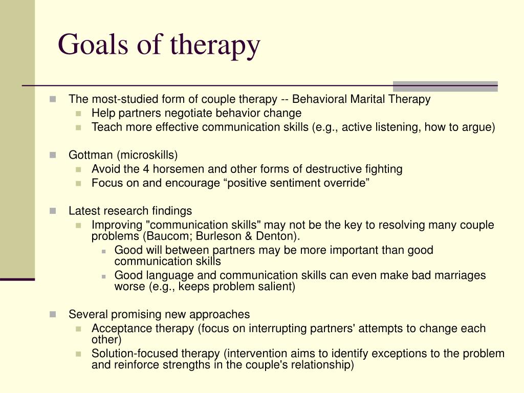 Ppt Couples Therapy Powerpoint Presentation Free Download Id 202181