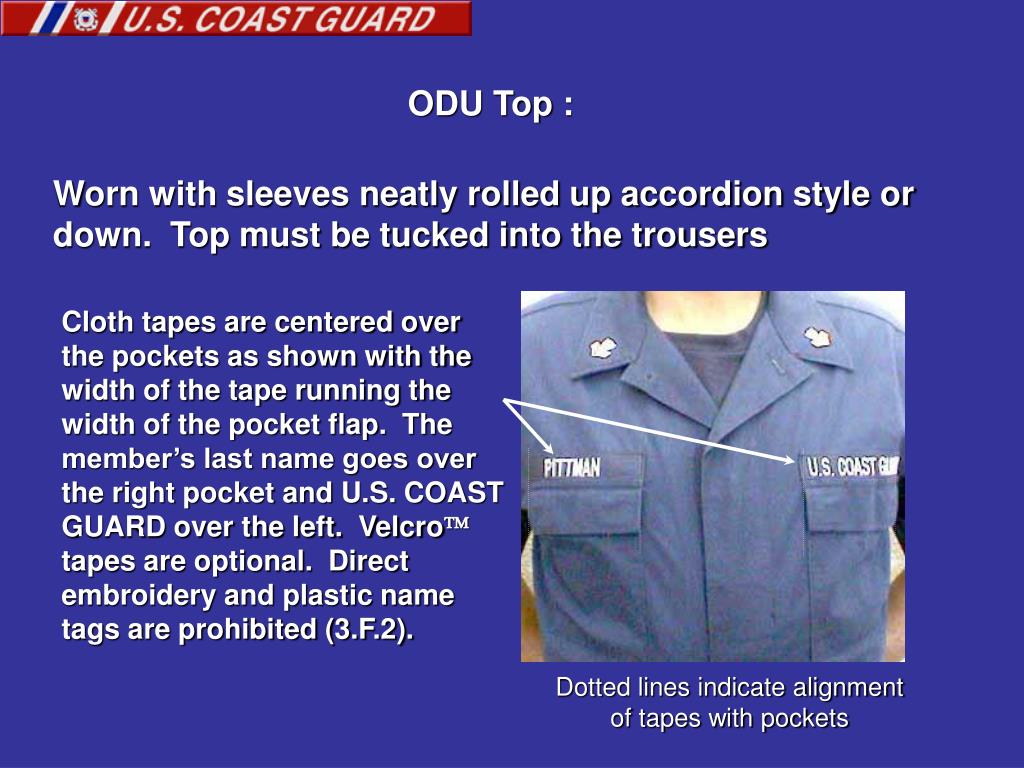 PPT - How to Properly Wear the Operational Dress Uniform (ODU) By LCDR ...