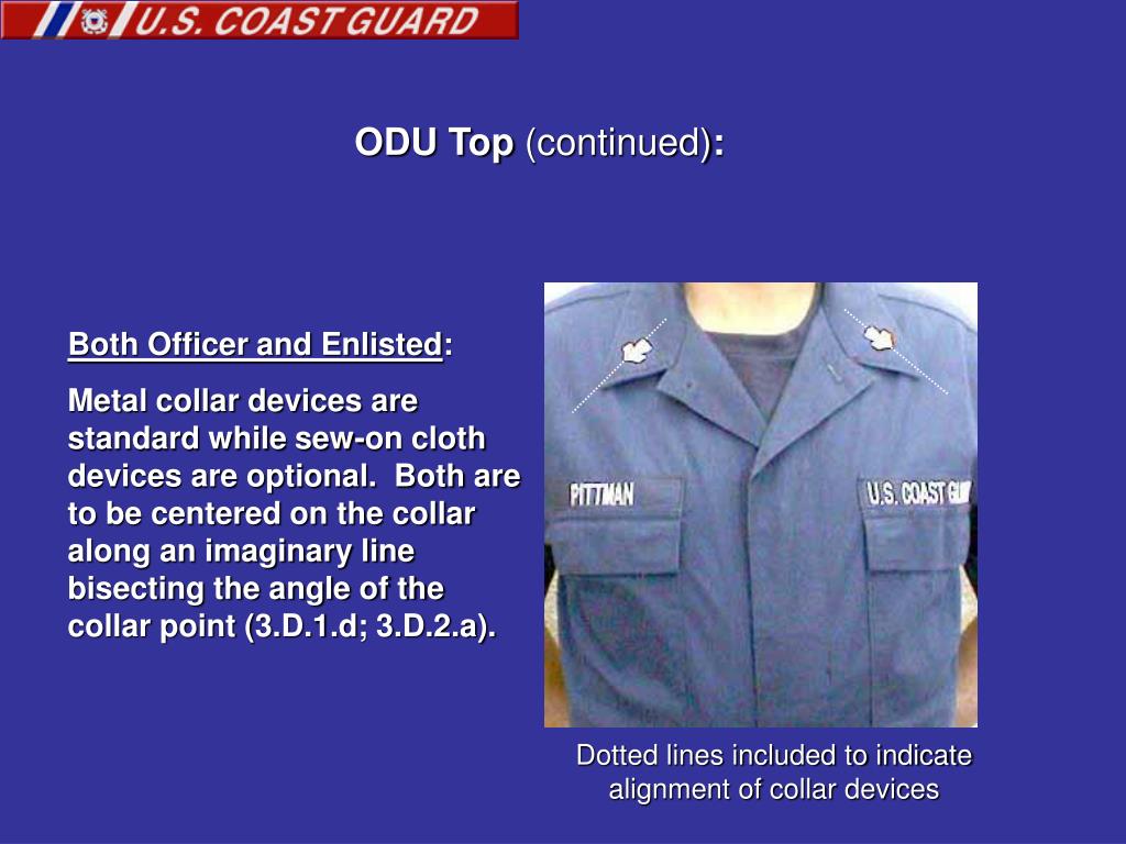 PPT - How to Properly Wear the Operational Dress Uniform (ODU) By LCDR ...