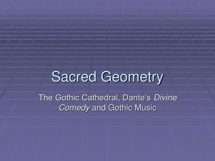 PPT - Sacred Geometry PowerPoint Presentation, free download - ID:203184