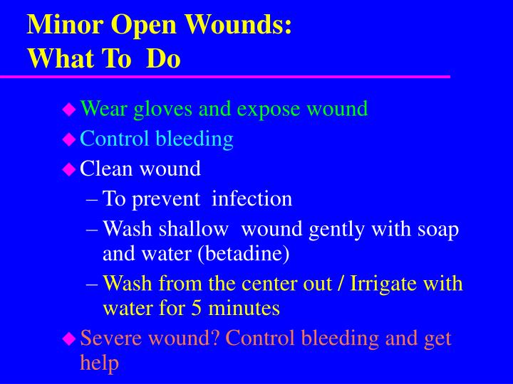 PPT - Bleeding And Wounds PowerPoint Presentation - ID:204029
