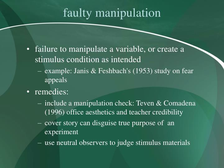 PPT - Pitfalls in Experimental Research PowerPoint Presentation - ID:207072