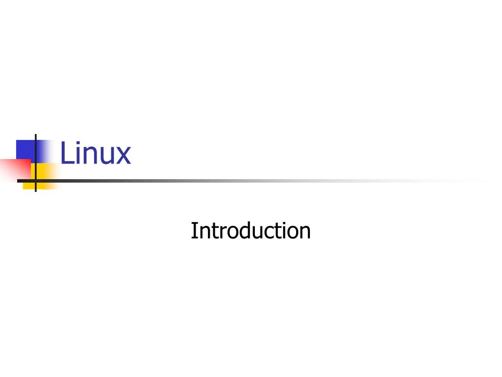 Presentation On Linux