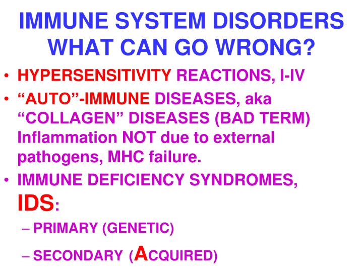 PPT - Diseases of IMMUNITY PowerPoint Presentation - ID:208097