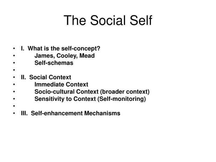 PPT - The Social Self PowerPoint Presentation, free download - ID:208250