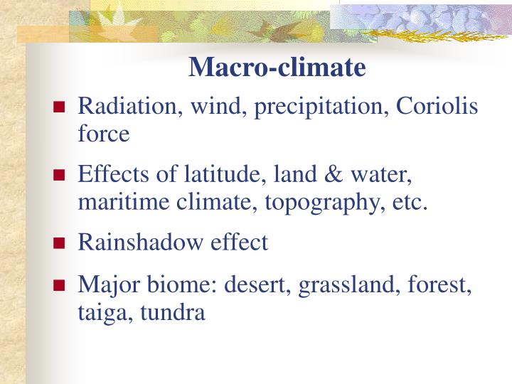 PPT - Macro-climate PowerPoint Presentation, free download - ID:208291