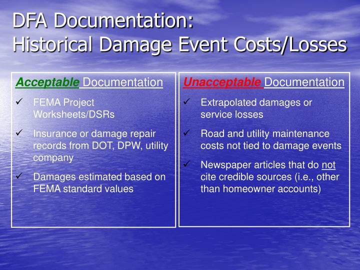 PPT - FEMA’S BENEFIT COST ANALYSIS PowerPoint Presentation - ID:209011