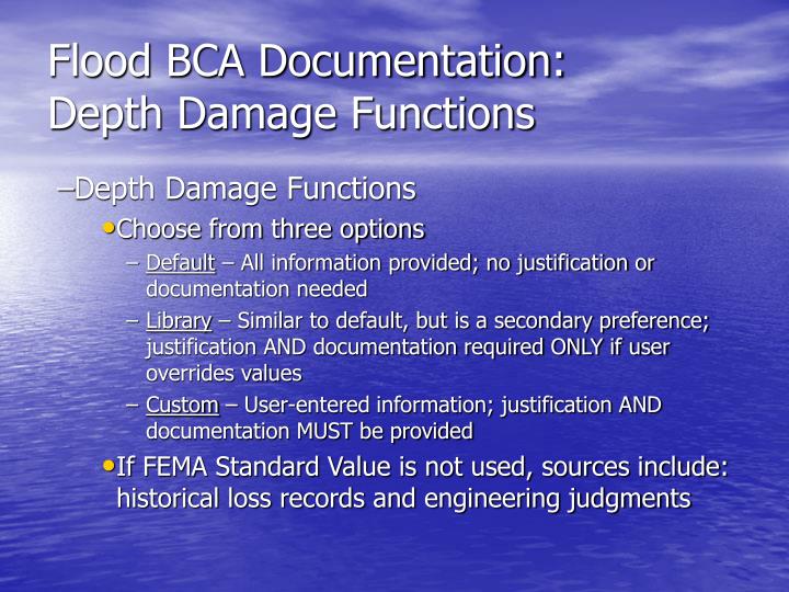 PPT - FEMA’S BENEFIT COST ANALYSIS PowerPoint Presentation - ID:209011