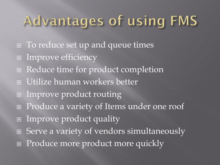 PPT - Flexible Manufacturing Systems (FMS) PowerPoint Presentation - ID ...