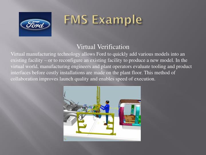 PPT - Flexible Manufacturing Systems (FMS) PowerPoint Presentation - ID ...