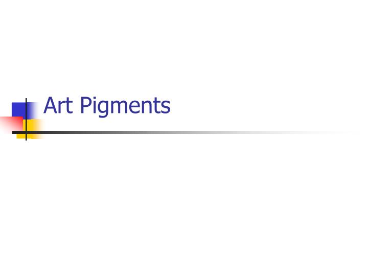 Food pigments ppt - butlermzaer
