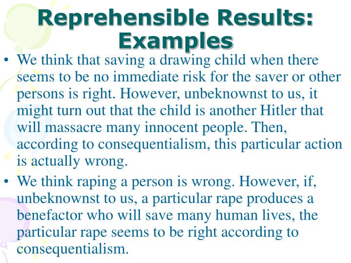 PPT - Consequentialism PowerPoint Presentation - ID:211798