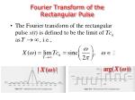 PPT - Chapter 4 The Fourier Series and Fourier Transform PowerPoint ...