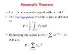 PPT - Chapter 4 The Fourier Series and Fourier Transform PowerPoint ...