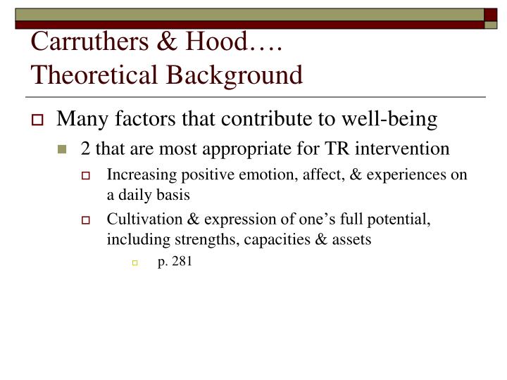 PPT - Leisure and Well-Being Model PowerPoint Presentation - ID:212853