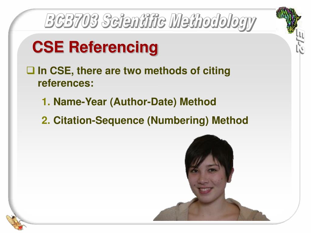 PPT - Scientific Writing & Referencing CSE Style PowerPoint ... PPT - Scientific Writing & Referencing CSE Style PowerPoint ...