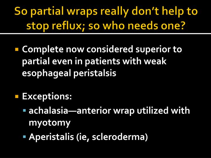 PPT - Gastroesophageal reflux disease and antireflux surgery PowerPoint ...