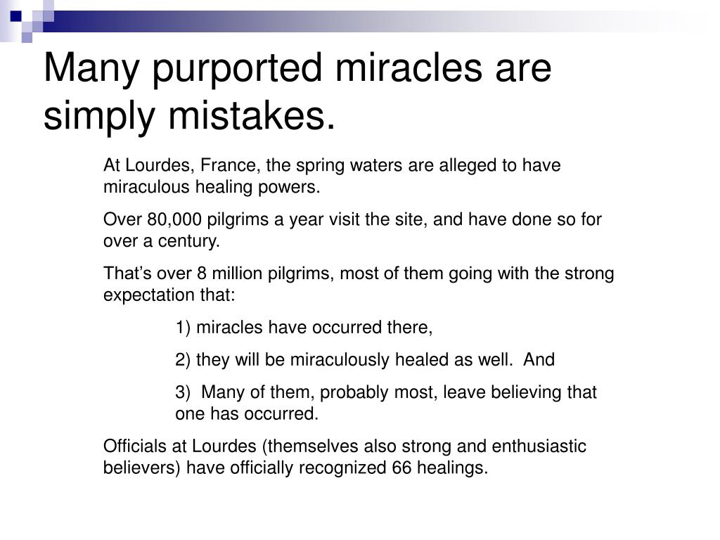 Ppt David Hume When Should I Believe Miracle Testimony Powerpoint