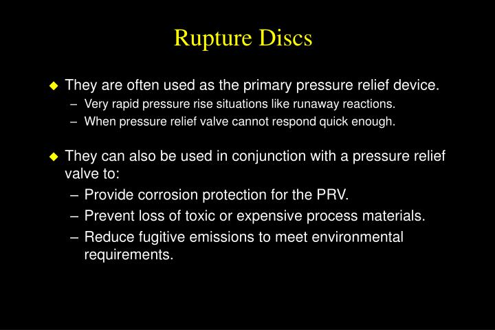 PPT - Fundamentals of Pressure Relief Devices PowerPoint Presentation ...