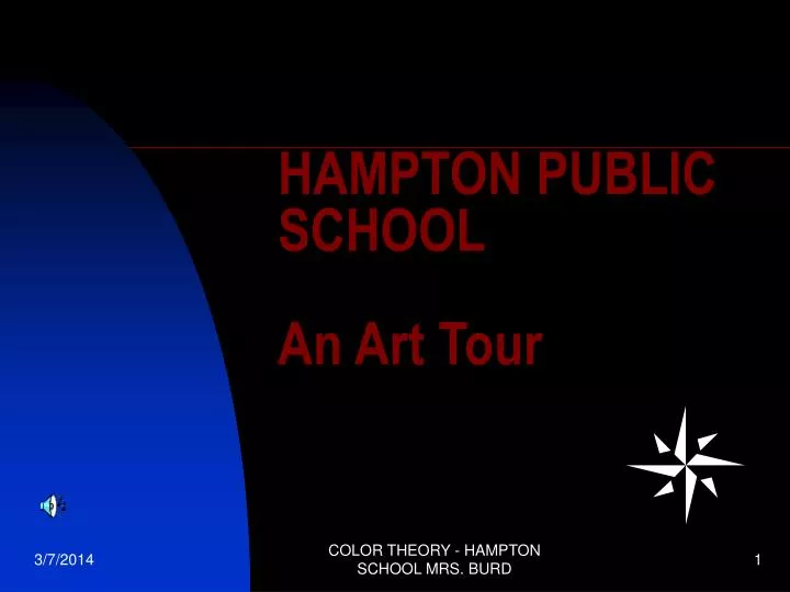 PPT - HAMPTON PUBLIC SCHOOL An Art Tour PowerPoint Presentation, free ...