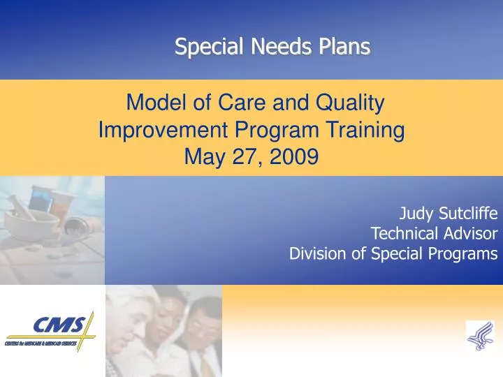 PPT - Care Management through Special Needs Plans PowerPoint ...